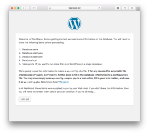 Hosting WordPress on Raspberry Pi Part 3 – Setup WordPress – E-Tinkers