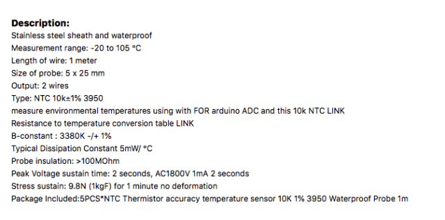 Using a Thermistor with Arduino and Unexpected ESP32 ADC Non-linearity – E-Tinkers
