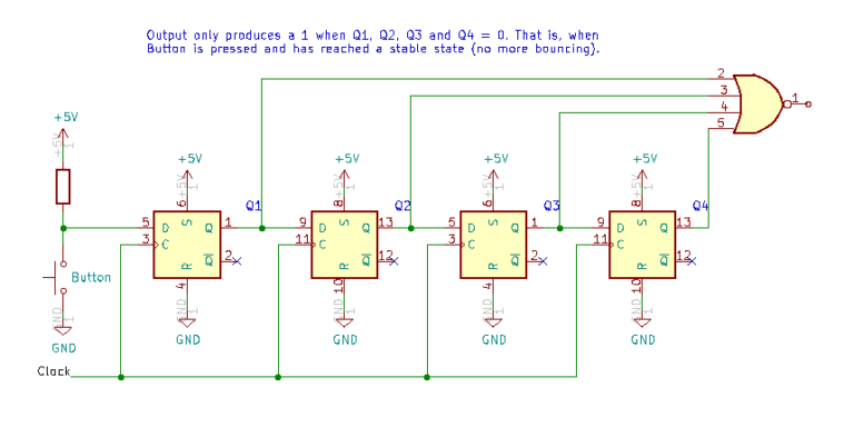 The simplest button debounce solution – E-Tinkers